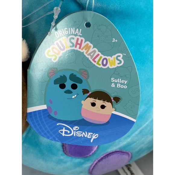 Kellytoy | Toys | Squishmallow Disney Monsters Inc Sully With Mini Boo ...